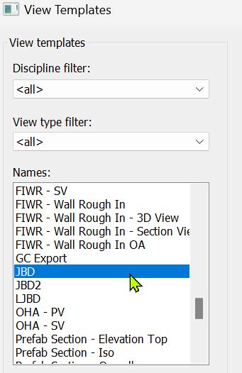 Some View Templates Not Being Found In Pythondynamo Revit Dynamo