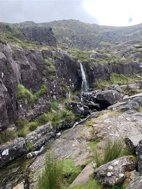 Conor Pass Waterfall A Panoramic Spot On Dingle Peninsula
