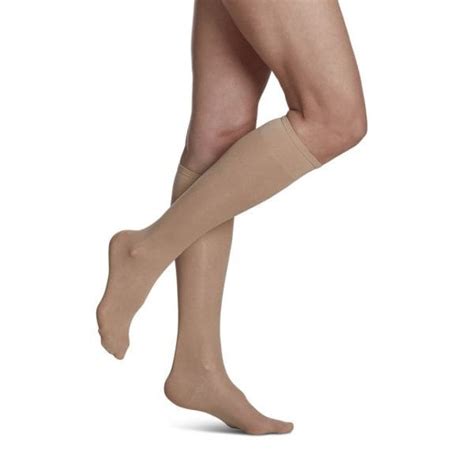 Sigvaris 15 20mmhg Ladies Sheer Fashion Calf Socks 120c