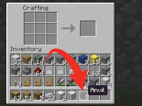 How To Craft An Anvil In Minecraft Hutomo