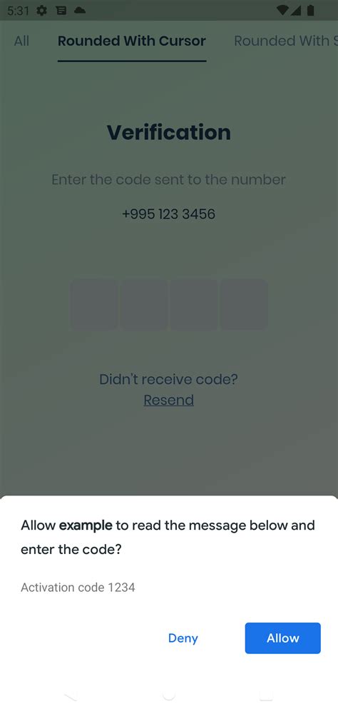 Sms Autofill Does Not Work On Android · Issue 84 · Tkkoflutterpinput · Github
