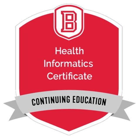 Health Informatics Certificate Credly