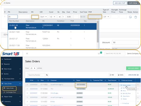 Sales Order Overview Part I Smart145