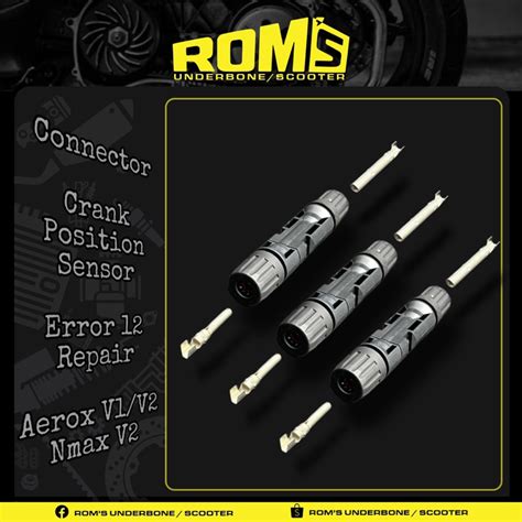 Error 12 Repair Connectors Waterproof Aerox V1 V1 Nmax V2 Shopee Philippines