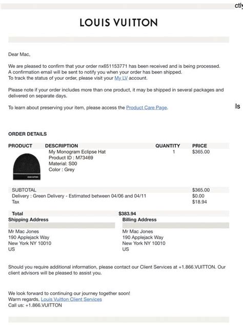 Best 13 Lv Receipt Artofit