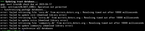 new modded manjaro purchase problem updating and long load · issue 172