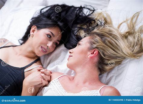 Dominatrix Holding Handcuffs In Red Light Bdsm Stock Image