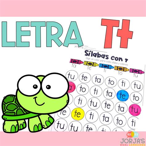 Letra L Sílabas Con La Le Li Lo Lu Hojas De Trabajo Y Actividades Jorjas Dual Language Classroom