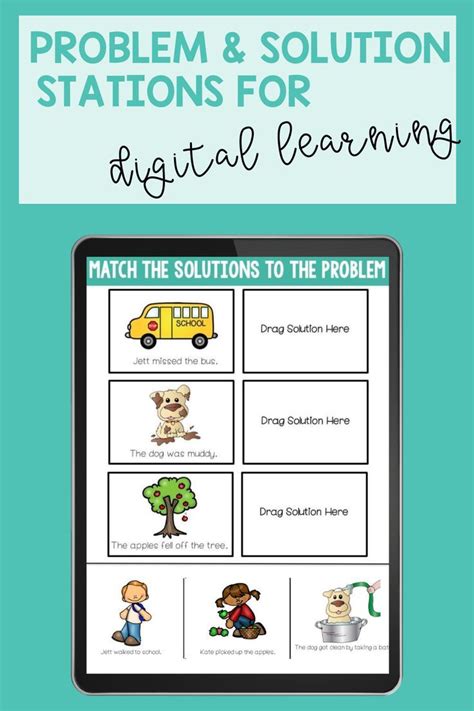 Problem And Solution Activities Problem And Solution Digital Learning Activities Mentor Texts