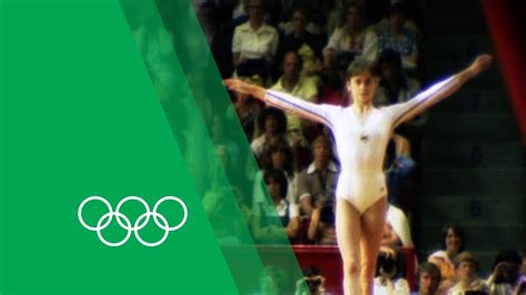 Nadia Comaneci Perfect 10 Floor Routine