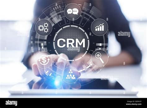 Crm Customer Relationship Management Automation System Software Business And Technology