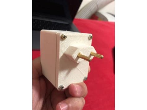 smart power outlet 3d print details
