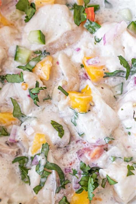 Tropical Coconut Milk Ceviche