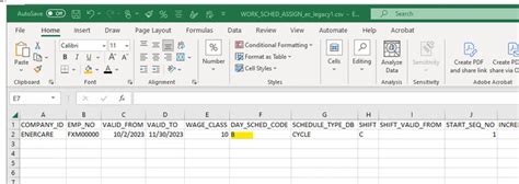 Dmm Error When Updating Workschedassign In The Deployment Container Ifs Community