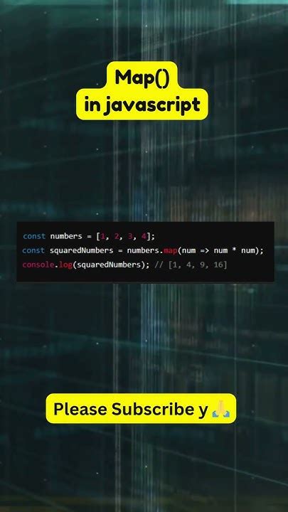 Javascript का Map Function Explained In 60 Sec 🔥 Javascript Webdevelopment Codingtips