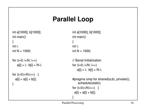 ppt parallel processing cs 667 lecture 5 shared memory parallel