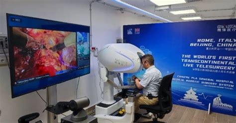 수술실은 중국에 의사는 이탈리아에 中 원격 로봇팔 수술 성공”