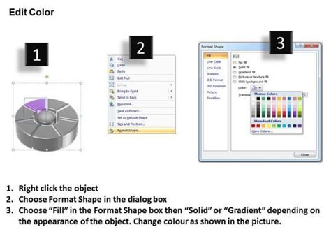 Process Model With Pie Donut Diagram 7 Stages Ppt Business Plan Generator PowerPoint Templates