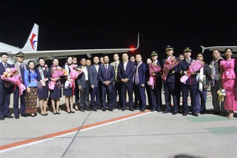 ខេត្តសៀមរាបទទួលបានជើងហោះហើរពីទីក្រុងសៀងហៃជាលើកដំបូងដោយផ្ទុកភ្ញៀវចិន១៣២នាក់ សុីសុីថាមស៍