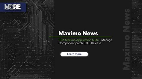 More Maximo Community On Linkedin Mas Maximo Maximoupdates