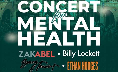 Concert For Mental Health With Zak Abel Billy Lockett Sonny Tennet