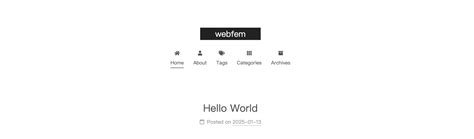 手把手教你搭建 Hexo 博客 Webfem