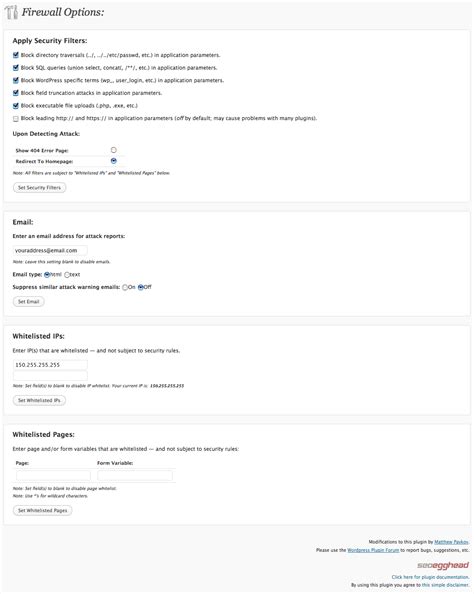 Wordpress Firewall Web Development Blog News And Tutorials