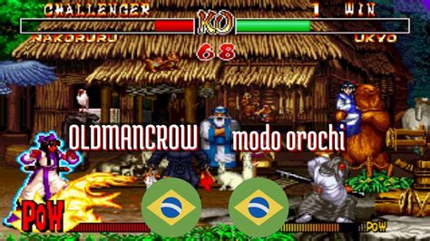 Ft5 Samsho2 Oldmancrow Br Vs Modo Orochi Br Samurai Shodown Ii