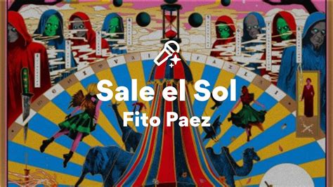 Fito Paez Sale El Sol Letra Lyrics Youtube