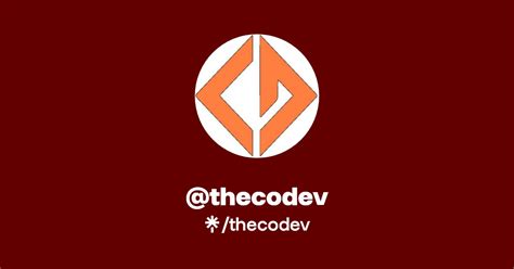 Thecodev Twitter Instagram Facebook Linktree