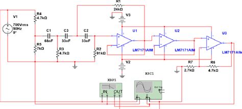 Circuit Diagram Of Active High Pass Filter