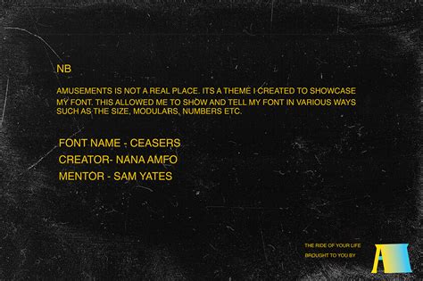 Building A Modular Font Behance