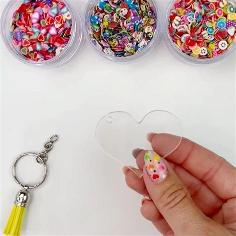 Diy Acrylic Keychains Tutorial
