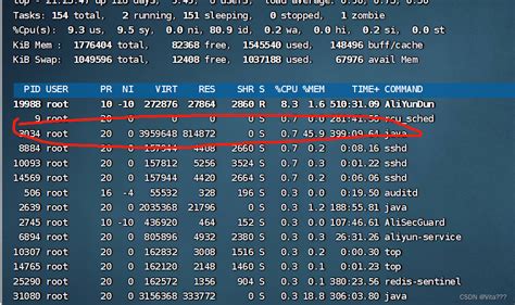 记一次linux 内存占比过高 error attaching to remote server java rmi unknown csdn博客