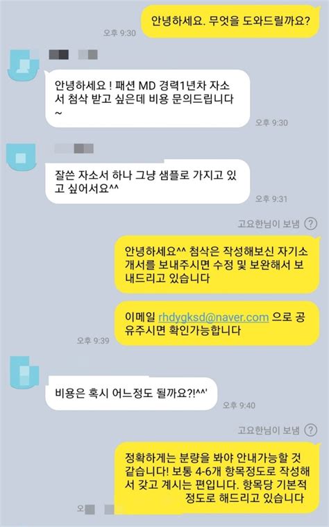 패션회사md 자소서 패션회사 Md 경력직 자기소개서 첨삭 및 대행 후기 네이버 블로그