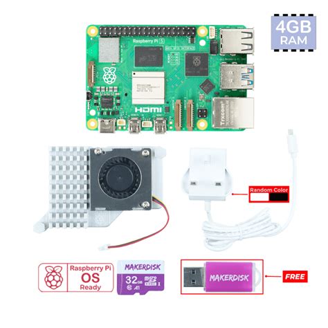 Raspberry Pi 5 Single Board Computer