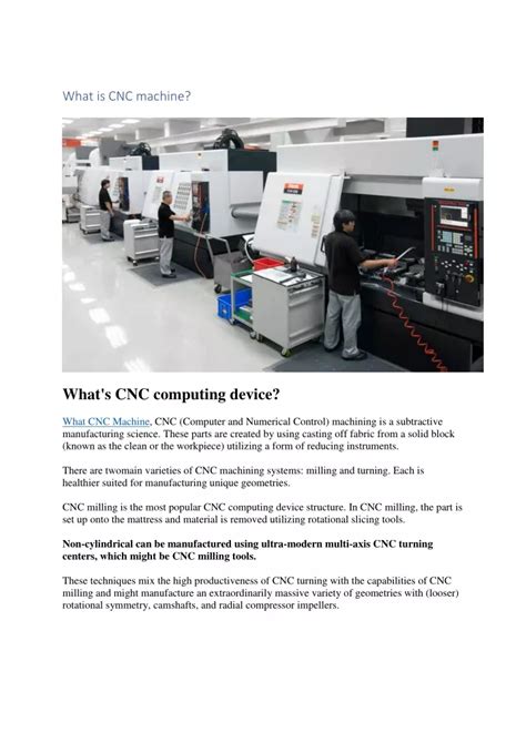 Ppt What Cnc Machine Powerpoint Presentation Free Download Id10116434