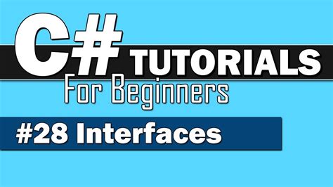 C Tutorial For Beginners 28 Interfaces Youtube