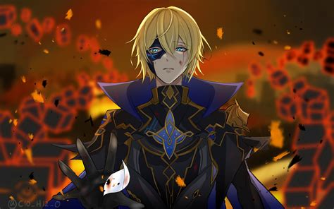 Papel De Parede Para Celular Videogame Genshin Impact Dainsleif