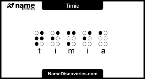 Timia Name Meaning And Origin