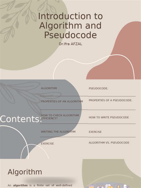 Comp102 Introduction To Algorithm And Pseudocode161268 Pdf Algorithms Time Complexity