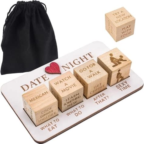 Date Night Tärningar För Par Romantiskt Att Göra Date Night Parspel