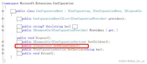 Net Core 配置选项 配置iconfigurationsection Csdn博客