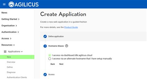 Sample Dual Endpoint Web Application Dashboard Api Agilicus