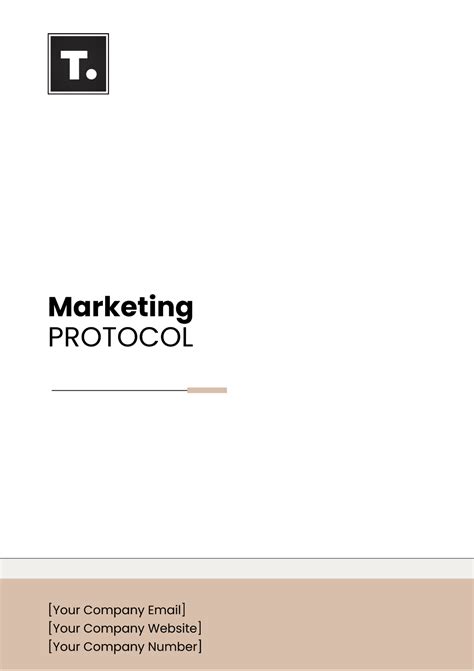 Free Marketing Protocol Template To Edit Online