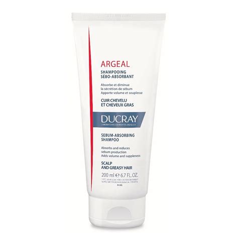 Ducray Argeal Shampoo Дюкре Арже Шампоан за мазен скалп за честа