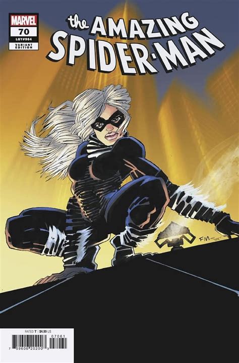 Frank Miller Draws Black Cat For Amazing Spider Man 70
