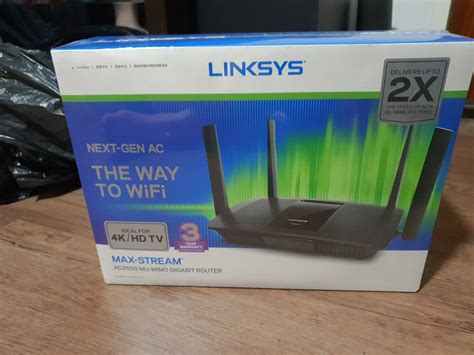 Linksys Router AC BNIB Computers Tech Parts Accessories Networking On Carousell