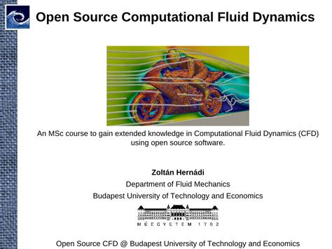 Pdf Open Source Computational Fluid Dynamics · Pdf Fileopen Source Computational Fluid