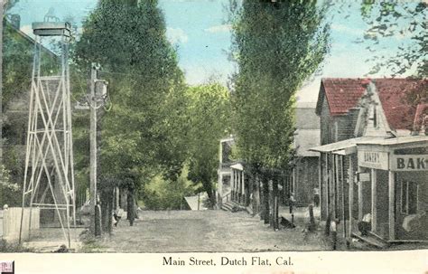 Collection Of Old Main Street California Postcard Views